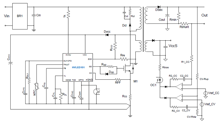 Advanced AC-Line LED Flyback Controller Packs Features, Functions ...