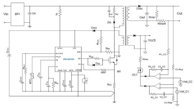 Advanced AC-Line LED Flyback Controller Packs Features, Functions ...