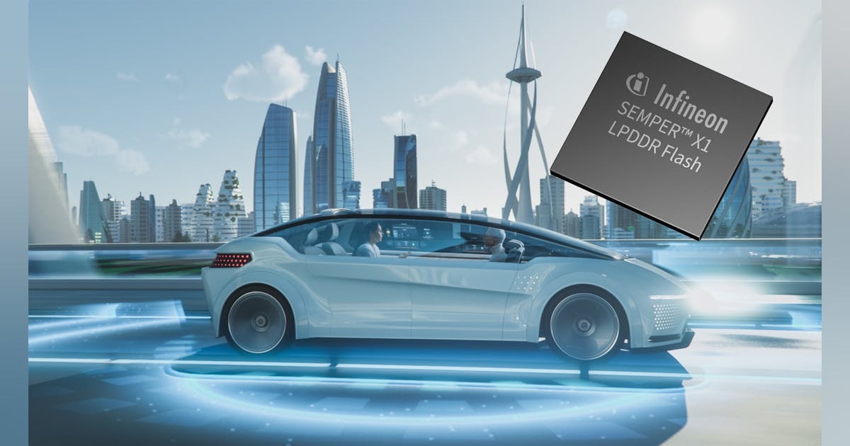 Infineon Rolls Out First Nor Flash Memory With Lpddr Inside