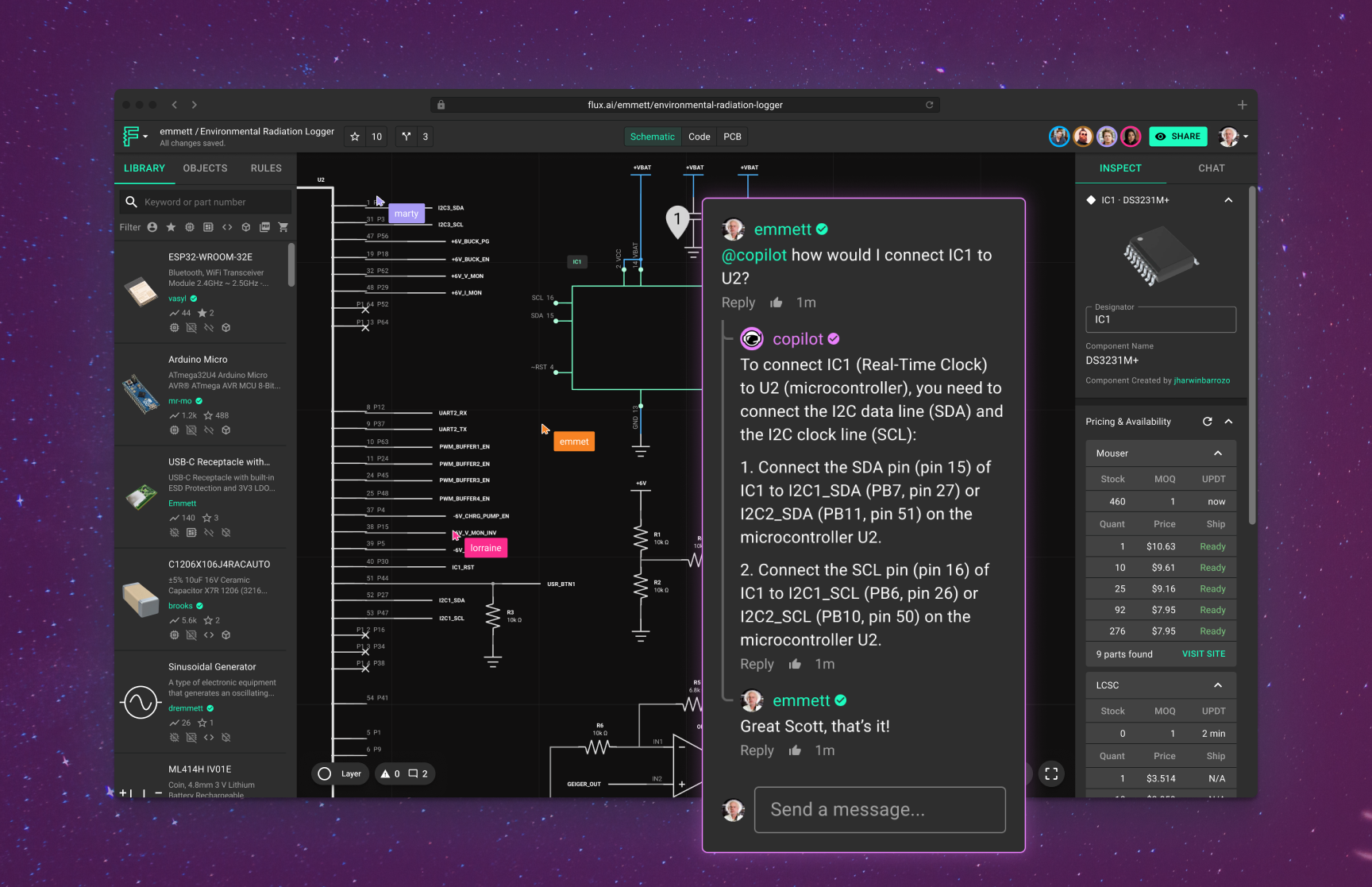 Flux Releases Copilot AI-Powered Hardware Design Assistant | Electronic Design