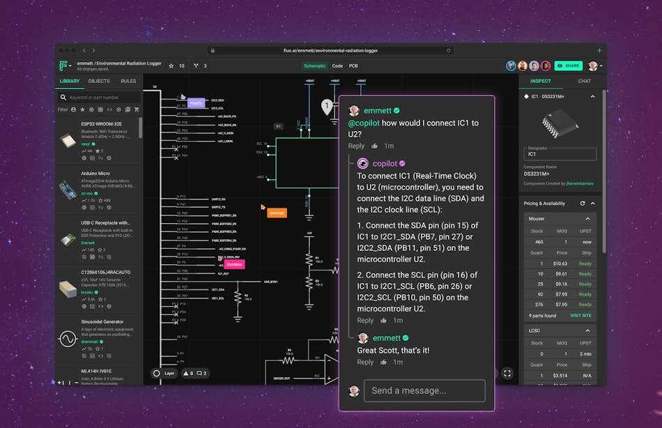 Flux Releases Copilot AI-Powered Hardware Design Assistant | Electronic ...