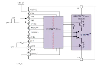Power Module Adds Matched Driver to 1200-V/160-A Bidirectional Switch ...