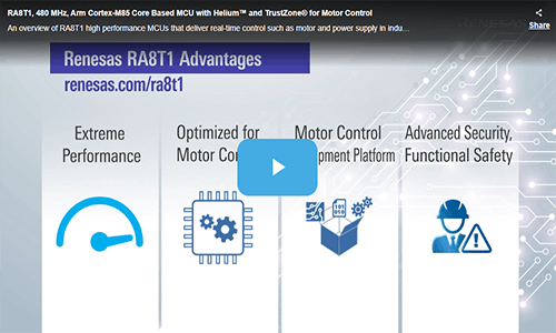 Arm Cortex-M85 Based MCU with Helium and TrustZone for Motor Control ...