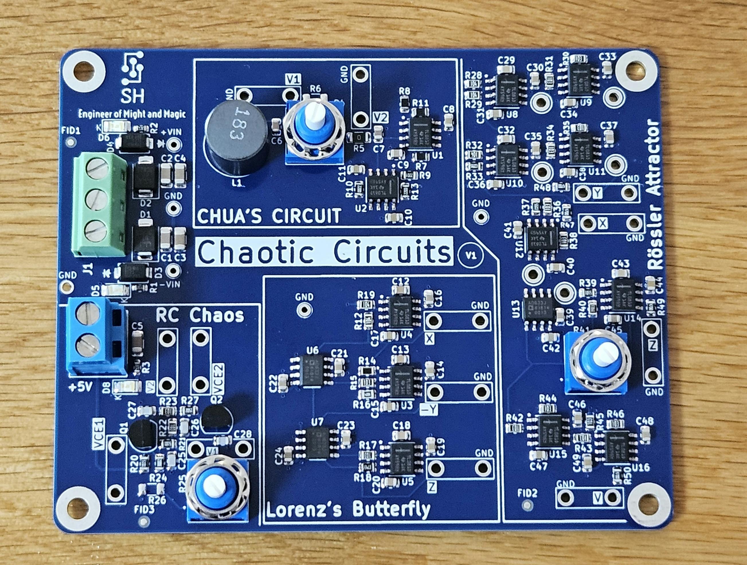Circuits of Chaos: Building Lorenz, Chua, and Rossler Strange ...