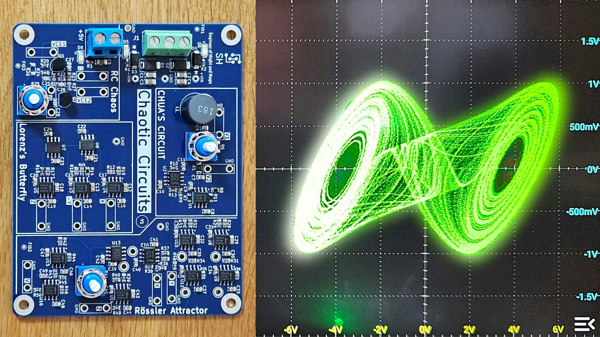 Circuits Of Chaos Building Lorenz Chua And Rossler Strange Attractors Download Electronic