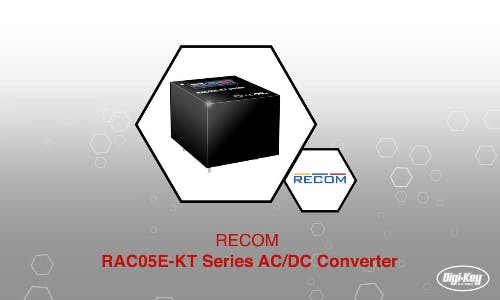 RECOM RAC05E-KT Series AC-DC Converter | Datasheet Preview | Electronic ...